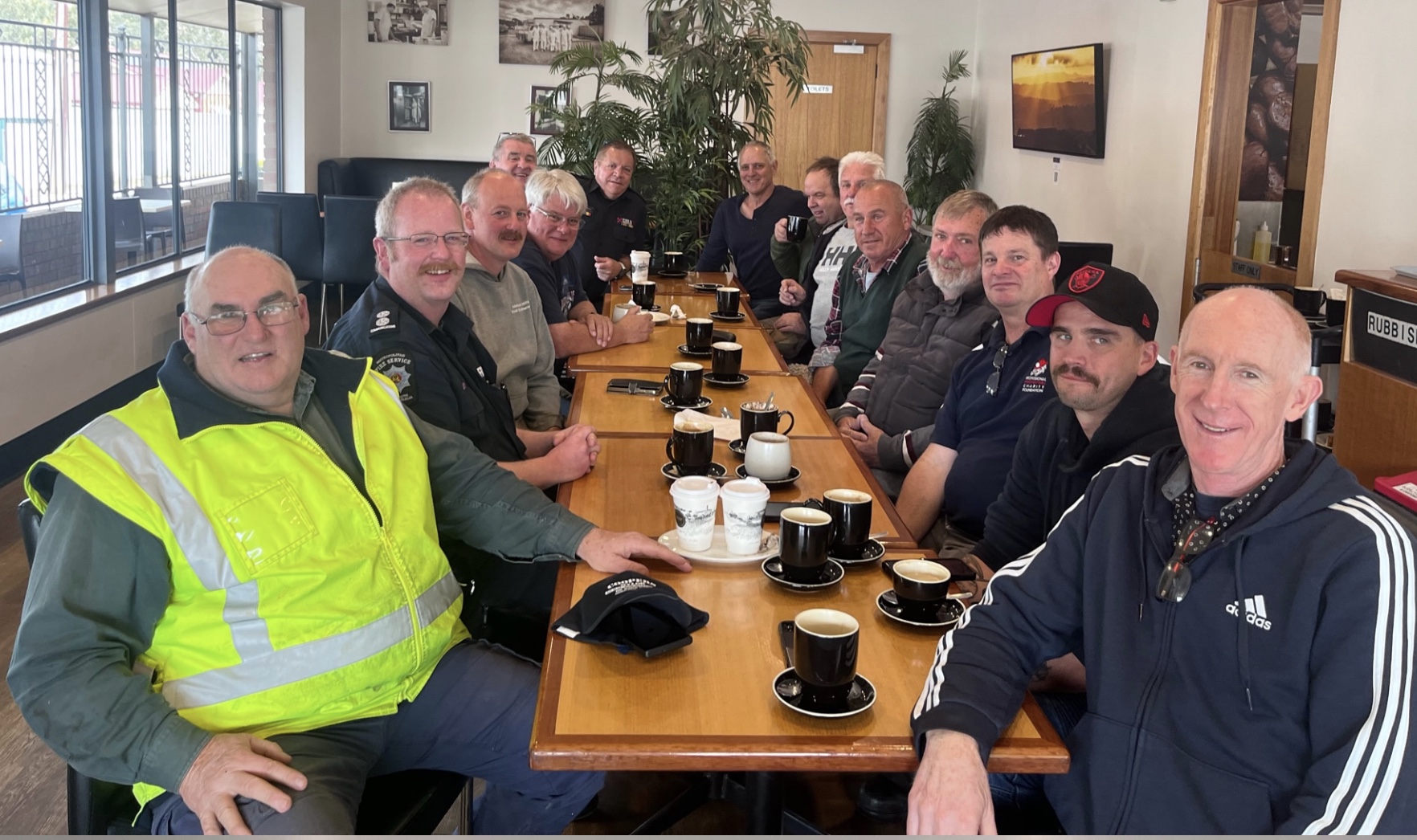 Another good roll up Coffee Club Woodside. – SAFSRA